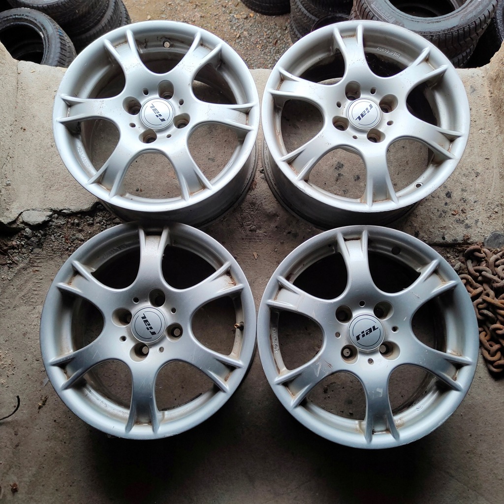 ALUFELGI RIAL 15' 4x100 RENAULT SUZUKI OPEL KOMPL - 12827972261 ...