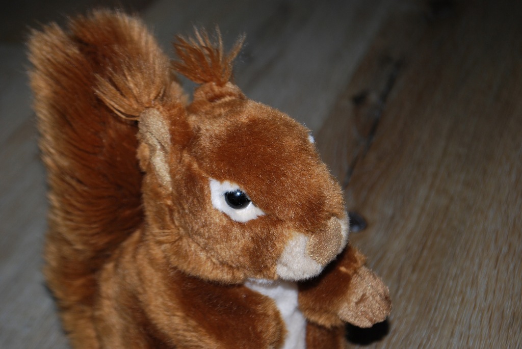 pluszak maskotka fajna wiewiórka Ruda kitka Leosco - 13801812845 ...