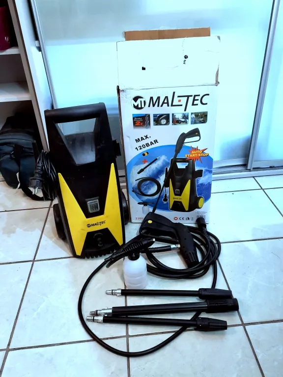 MYJKA CIŚNIENIOWA MALTEC ML120 KOMPLET - 12432786595 - oficjalne ...