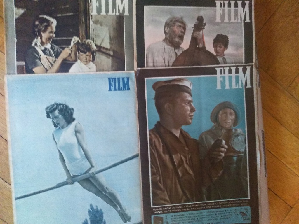 4 x Czasopismo Film 1952 Dzieło Mistrza Stwosza Dziewczyna i Traktor Dymsza - 15131763788 ...