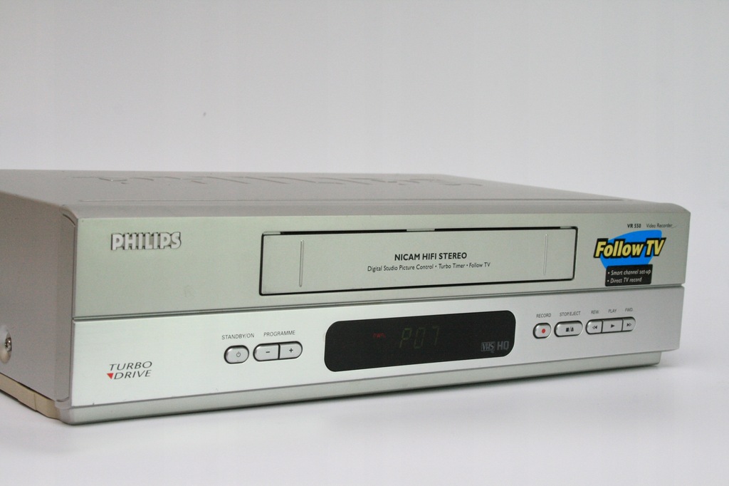 Magnetowid VHS Philips VR550 - 10869332141 - oficjalne archiwum Allegro