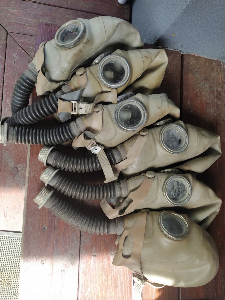 RADZIECKA MASKA PRZECIWGAZOWA SŁOŃ IP-5 IZOLACYJNA - 12192398788 - oficjalne archiwum Allegro