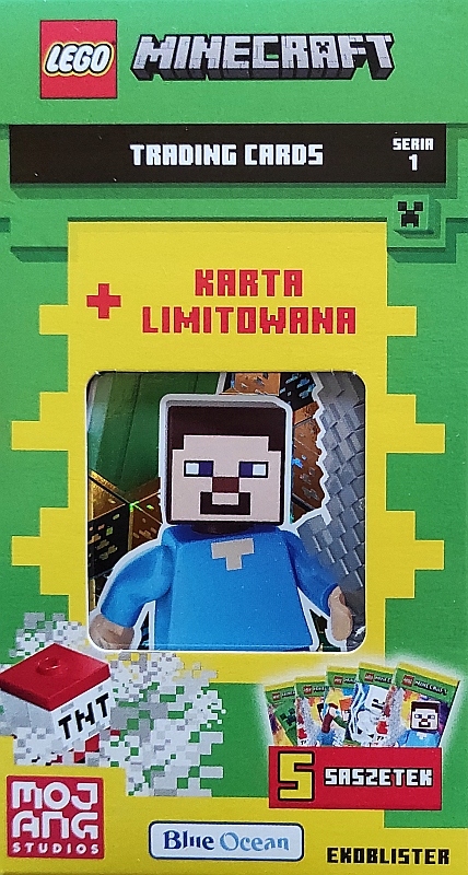 Karty LEGO MINECRAFT TCC Ekoblister 1/2024 Blister #3 - 15292525668 ...