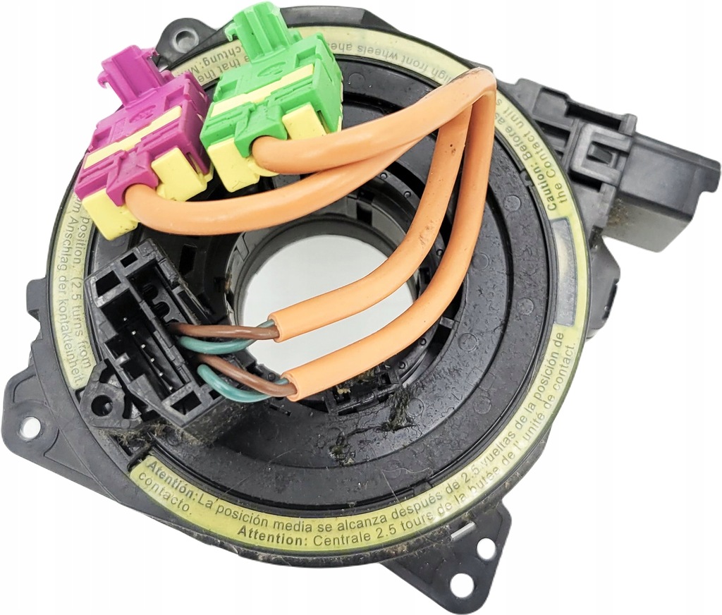 VOLVO XC90 I LIFT S80 TAŚMA AIRBAG ZWIJAK CZUJNIK 2 NABOJE 30669744 ...