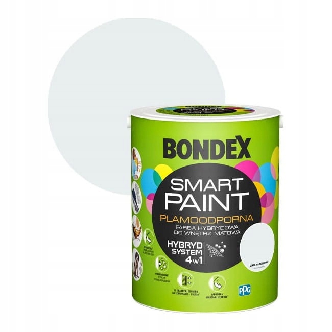 Farba hybrydowa Bondex Smart Paint zima na południ - 10650060942 ...