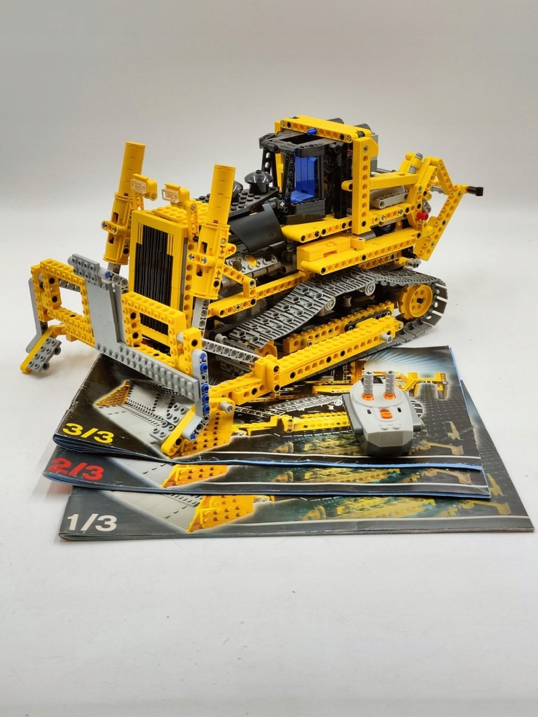 LEGO 8275 TECHNIC BULDOŻER Z SILNIKIEM - 14797340328 - oficjalne archiwum Allegro