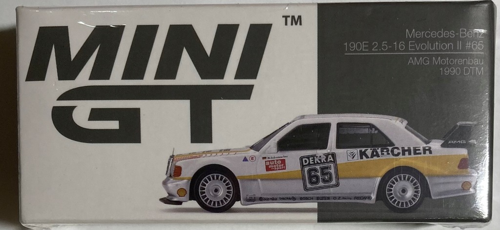 MINI GT MERCEDES-BENZ 190E 2.5-16 EVOLUTION II #65 - 12755497367 ...