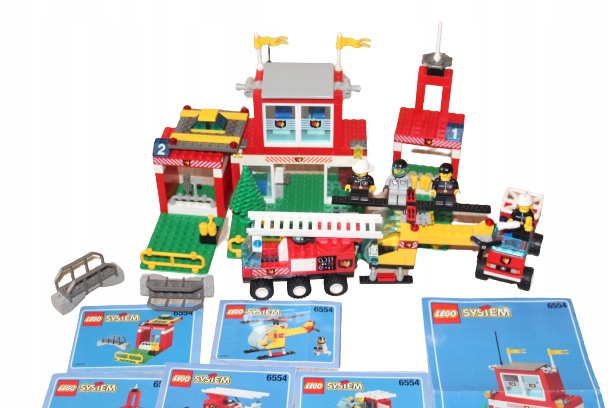 LEGO CITY TOWN 6554 INSTRUKCJA ZESTAW - 13438438228 - oficjalne ...
