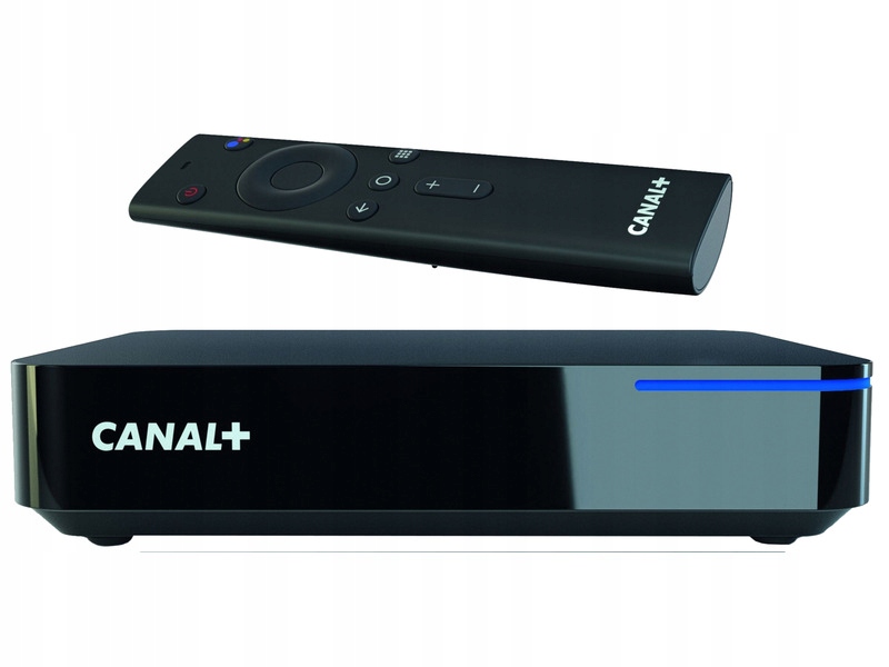 DEKODER CANAL+ HY4001 Box DVB-T2 4K HDMI Czarny - 11316101071 - oficjalne archiwum Allegro