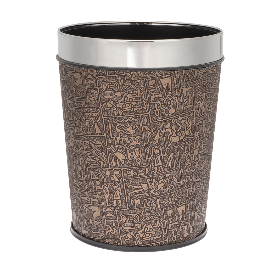 Retro Trash Can Wastebasket Bin Old Fashioned - 13288383512 - oficjalne ...