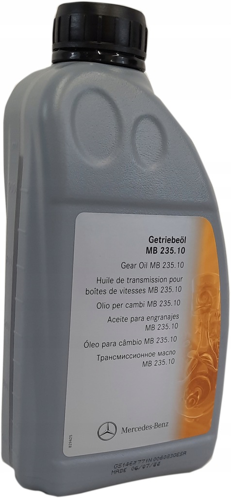 OLEJ DO MECH. SKRZYNI BIEGÓW MERCEDES MB235.10 - 12792132163 ...