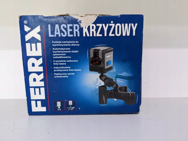 LASER KRZYŻOWY FERREX LS-LDM02 10M KOMPLET - 13573266696 - oficjalne ...