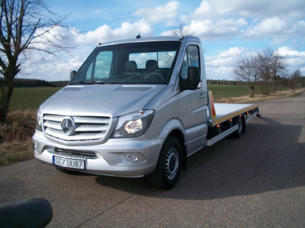 Mercedes Sprinter 906 autolaweta - 12081800905 - oficjalne archiwum Allegro