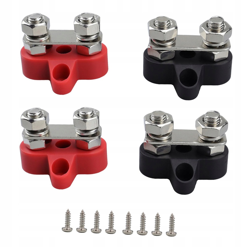 Bus Bar Terminal Block Durable Dual Studs Junction Block Post Battery M8 - 15181653560 ...