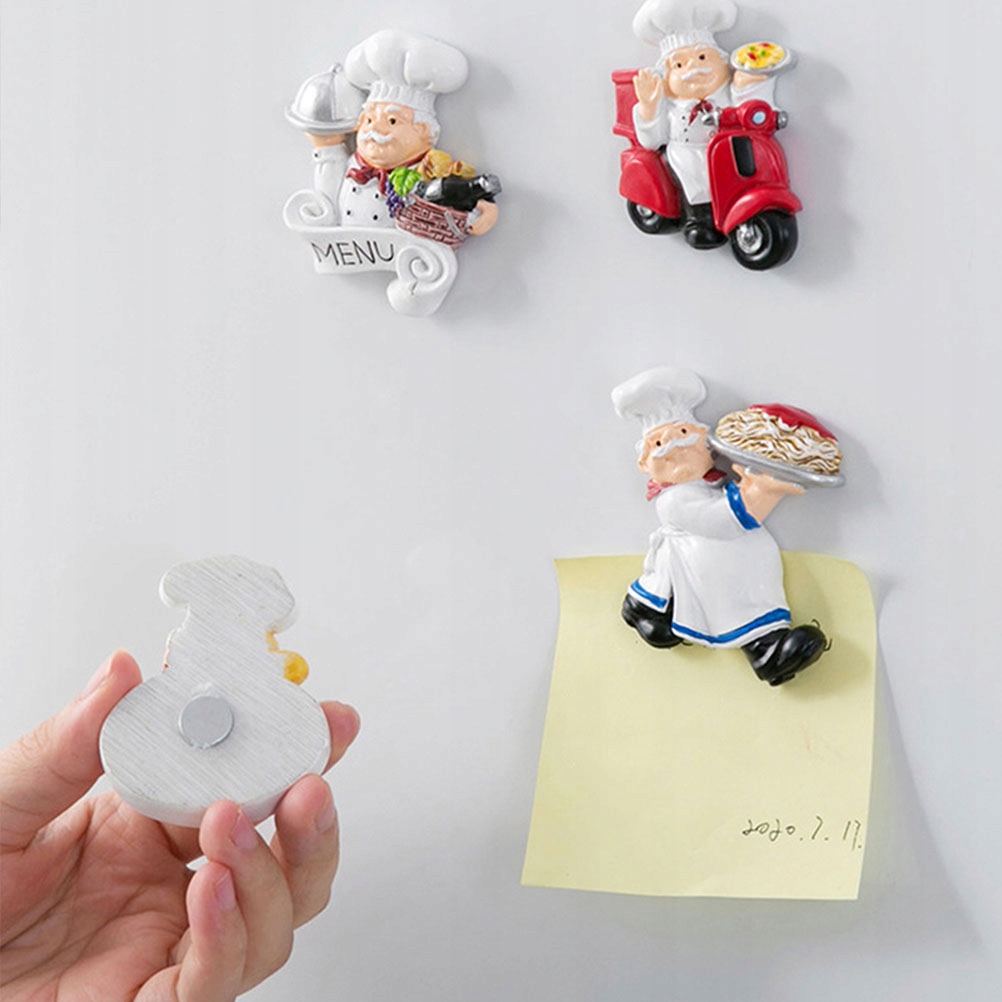 KITCHEN REFRIGERATOR MAGNET FRIDGE STICKER RESIN - 14346874891 ...
