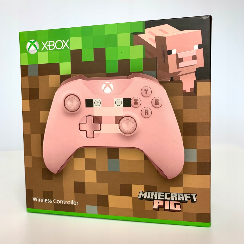 Xbox One Controller Minecraft Pig Pad - 11317062406 - oficjalne ...