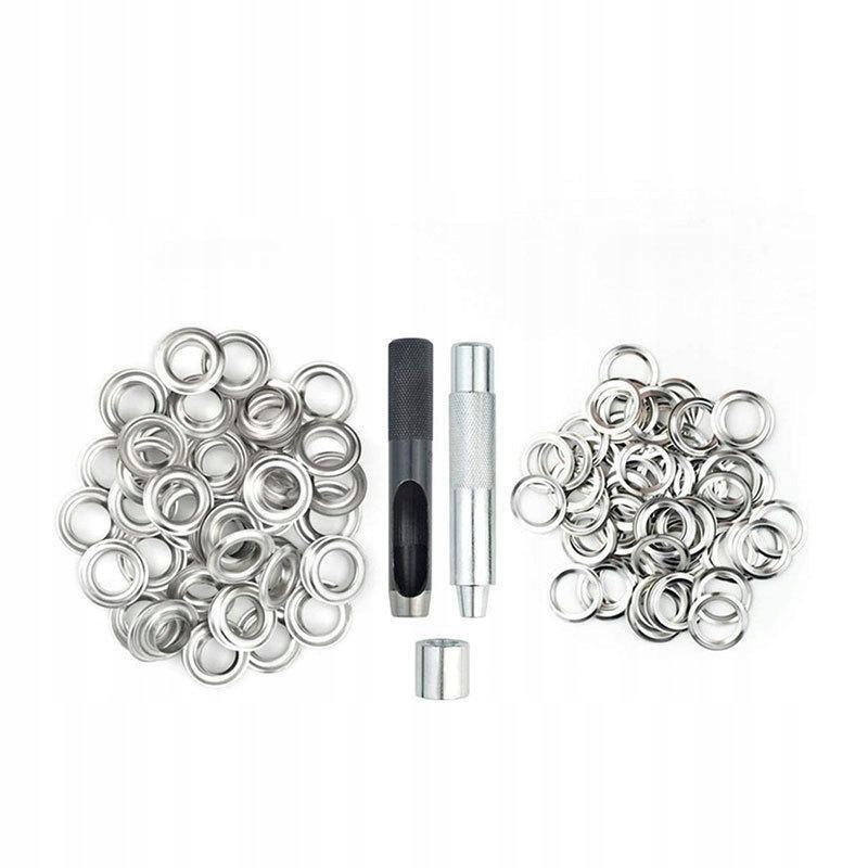 100 SZT OCZKA DZIURKACZ NAPY DO PLANDEKI 12MM - 15051730559 - oficjalne archiwum Allegro