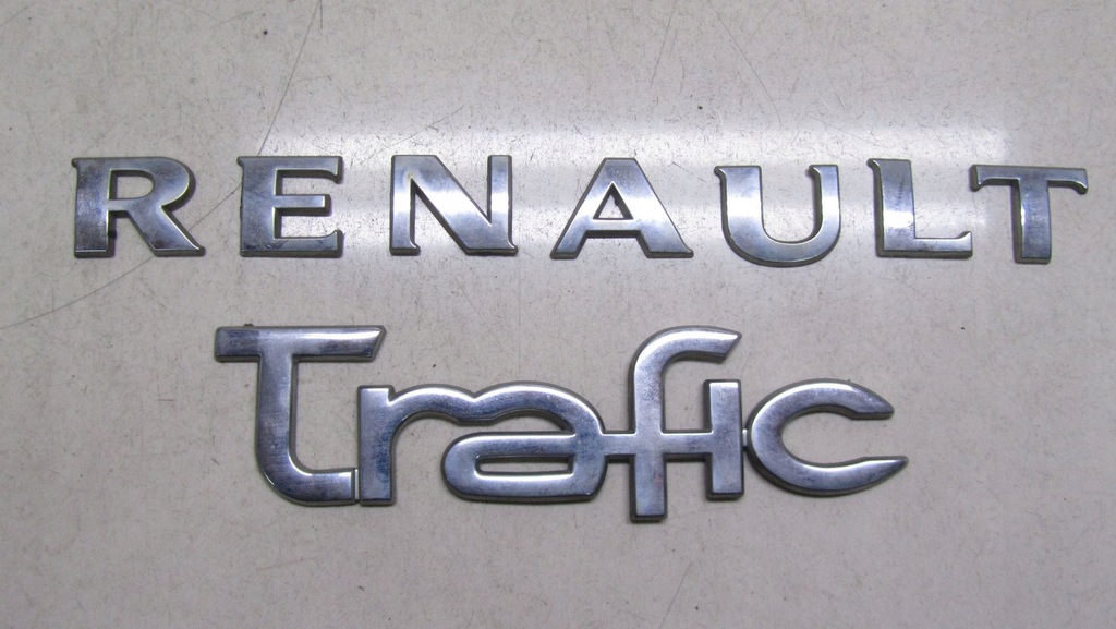 RENAULT TRAFIC II EMBLEMAT ZNACZEK LOGO 01-14 - 13457948395 - oficjalne ...