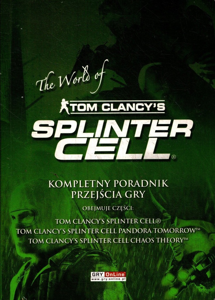 Tom Clancy's Splinter cell Kompletny poradnik - 12171248460 - oficjalne archiwum Allegro