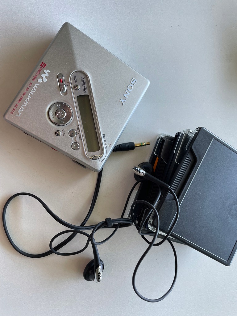 Sony NET MD Walkman MZ-N710 +... - 12462859944 - oficjalne archiwum Allegro