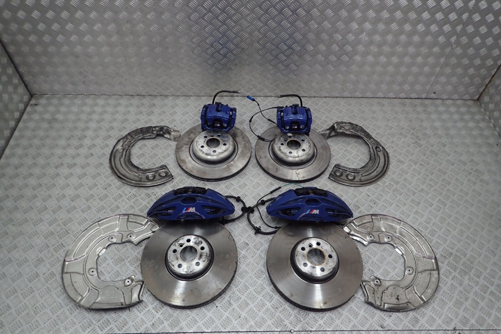 BMW 7 G11 G12 TARCZE KLOCKI ZACISKI M PERFORMANCE - 7078657733 ...