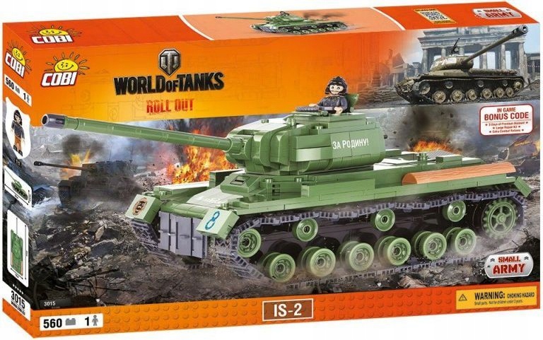 Cobi Small Army WOT IS-2 560 el. (COBI-3015) - 7657363464 - oficjalne ...