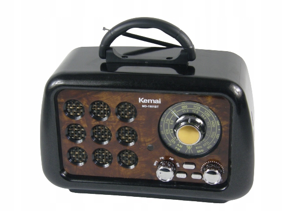 RADIO RETRO KEMAI MD-1901BT USB/SD/BLUETOOTCH - 11928484191 - oficjalne archiwum Allegro