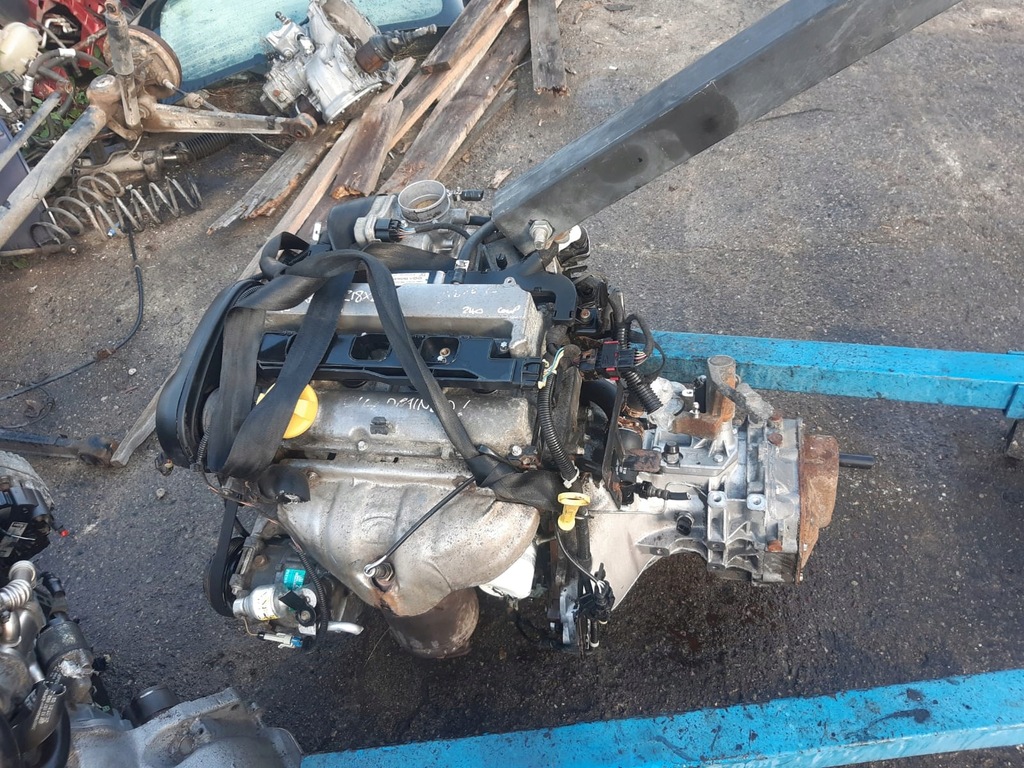 OPEL ASTRA ZAFIRA VECTRA SILNIK X18XE1 W-WA KPL - 12965825667 ...