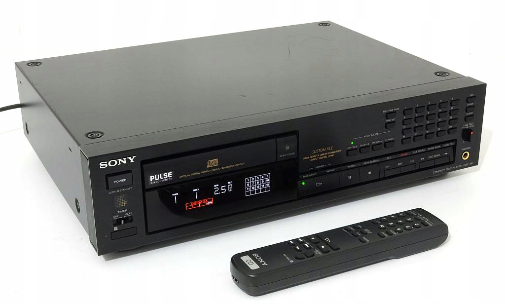 SONY CDP-991 TOPOWY ODTWARZACZ CD PILOT - 13751372735 - oficjalne archiwum Allegro