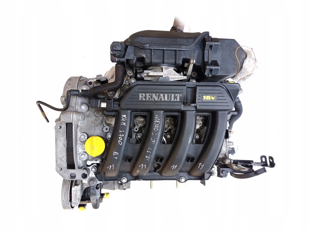 SILNIK RENAULT SCENIC 1.6 16V K4M700 - 13608012033 - oficjalne archiwum Allegro