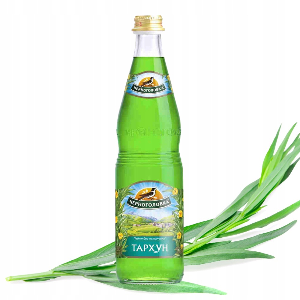 NAPÓJ GAZOWANY ESTRAGONOWY TARCHUN 0,5L - 12243473185 - oficjalne ...