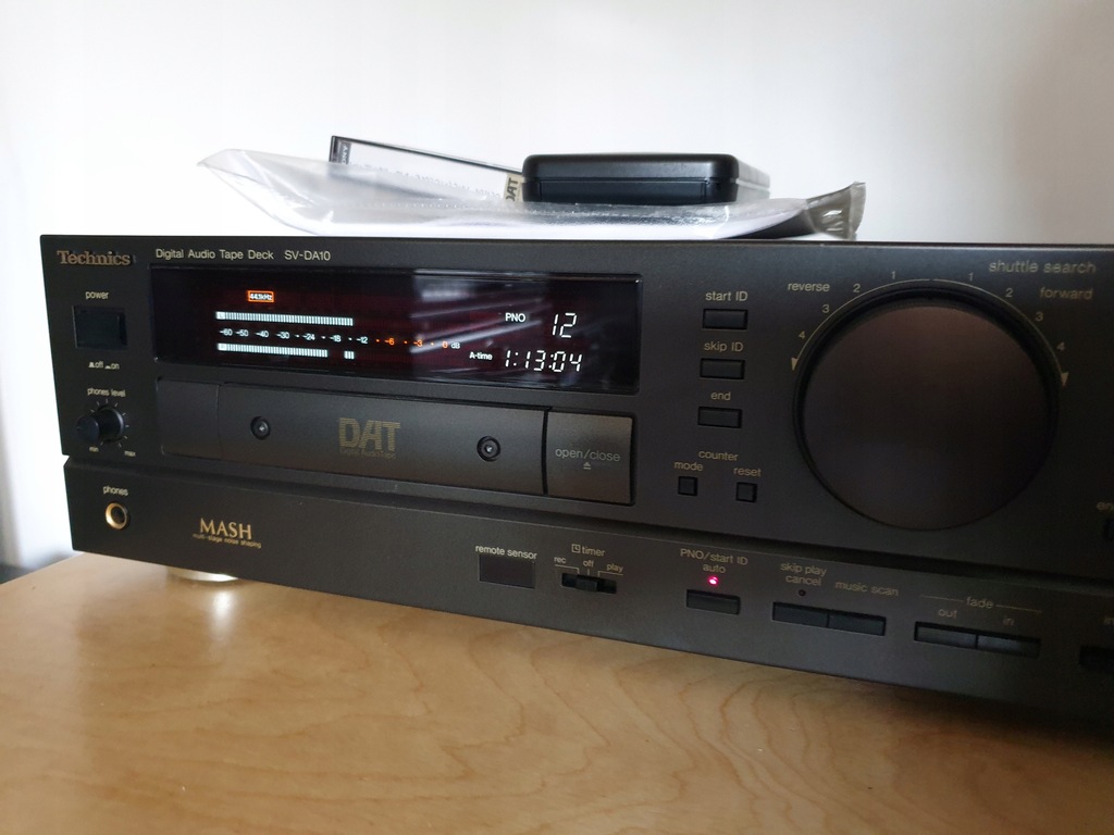 Magnetofon Cyfrowy Technics SV-DA10 DAT+Pilot oryg - 8890308613 ...