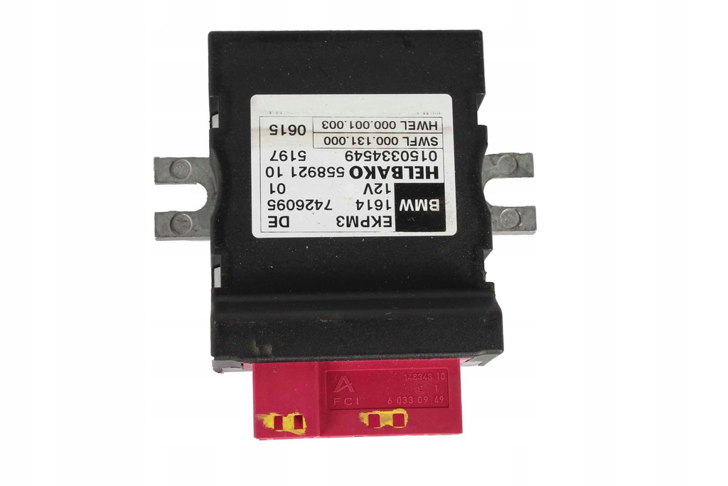 BMW F15 X5 F25 X3 Moduł pompy paliwa 7426095 - 12677567417 - oficjalne ...