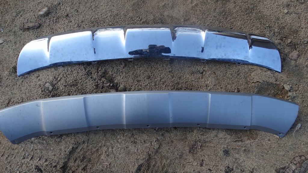 MERC W156 GLA NAKŁADKA ZDERZAK AMG SPOJLER CHROM - 10180364057 ...