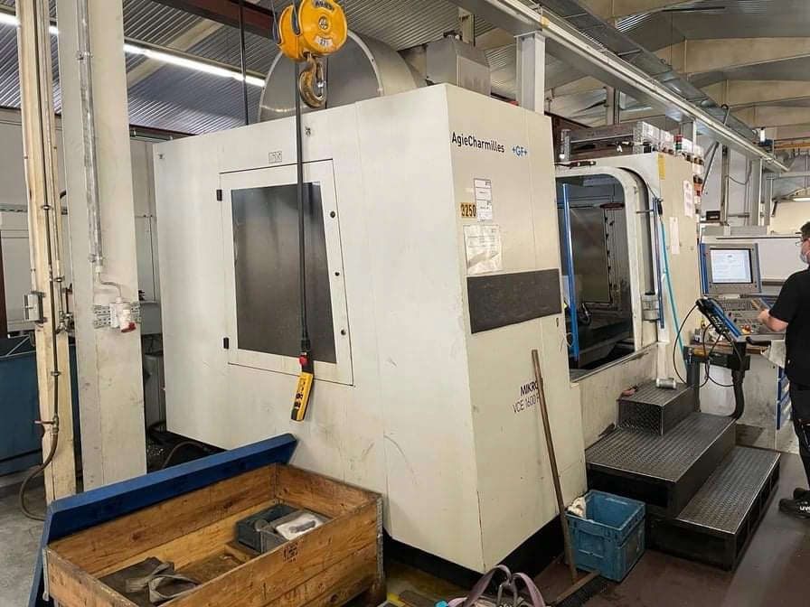 Frezarka CNC GF Agie Mikron VCE 1600 pro - 11612743117 - oficjalne archiwum Allegro