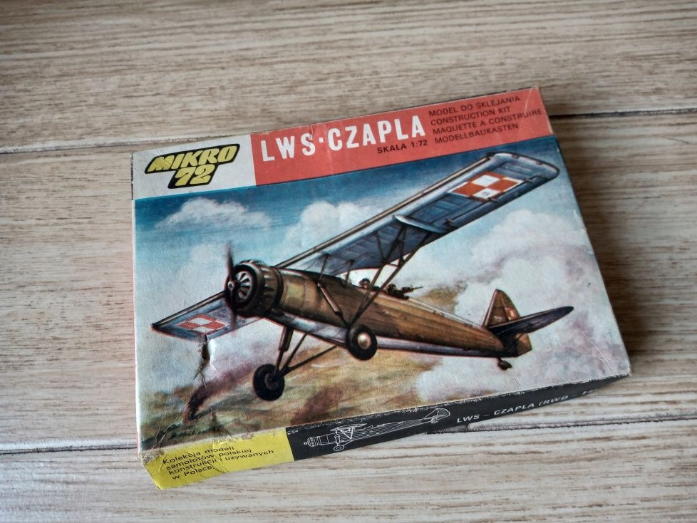 Model plastikowy samolotu do sklejania LWS Czapla - 12356299096 ... Model plastikowy samolotu do sklejania LWS Czapla - 12356299096 ...