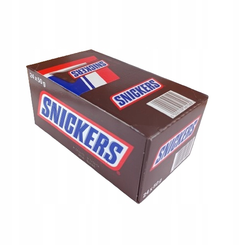 SNICKERS BATON Z KARMELEM I ORZECHAMI 24szt x 50g DATA: 2024.10.27 ...