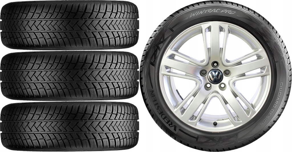 NOWE KOŁA ZIMA VW Passat B7 Vredestein 235/40R18 - 12739221000 ...