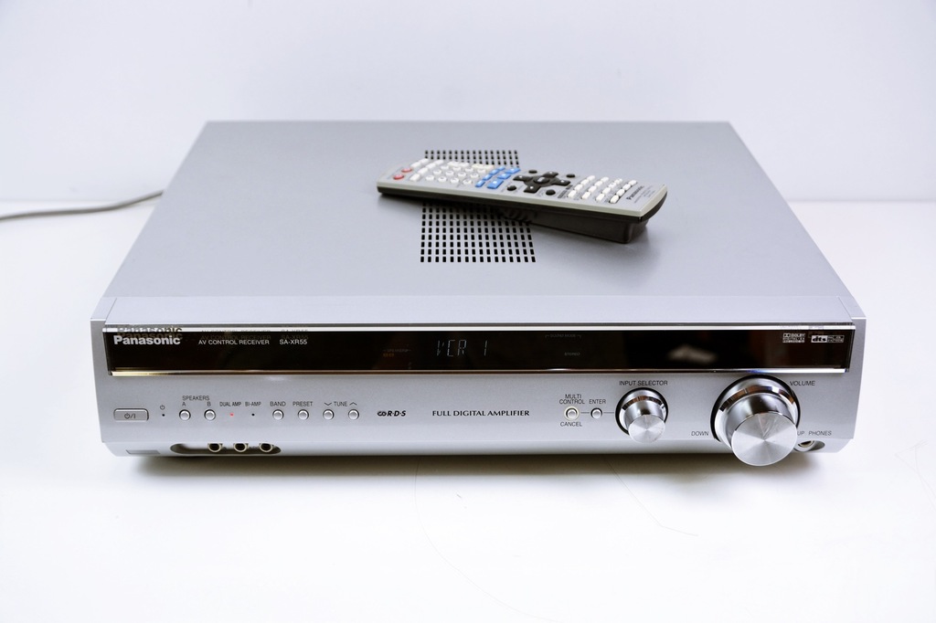 Amplituner Panasonic SA-XR55 # Pilot - 9731121181 - oficjalne archiwum Allegro