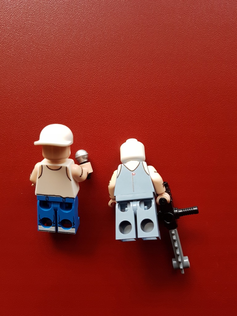 LEGO figurki Eminem i Slim Shady (unikat!) - 9828387924 - oficjalne ...