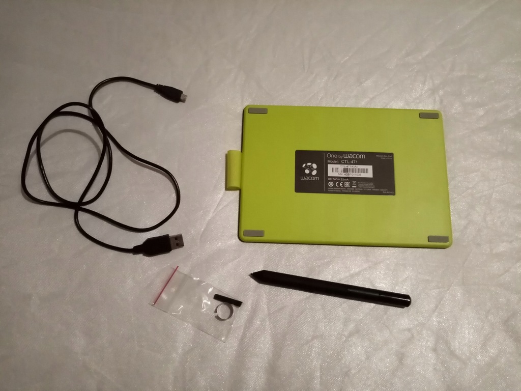 WACOM ONE CTL471 Bamboo tablet graficzny + ETUI! - 8876935505 ...