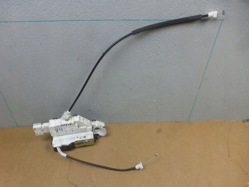 zamek PEUGEOT 407 lewy przód 5-drzwi - 11496675702 - oficjalne archiwum Allegro