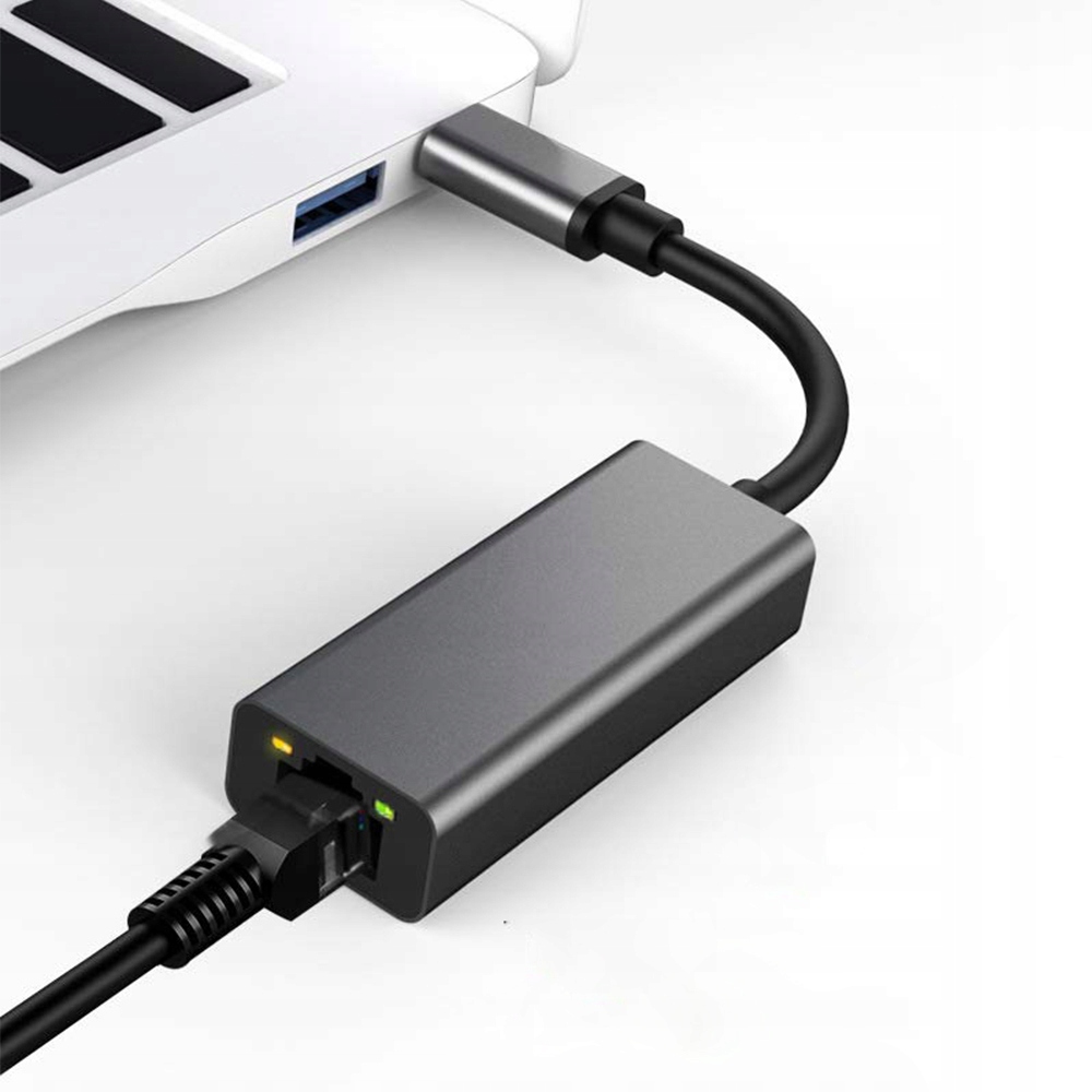 Купить Переходник USB-C на разъем RJ45 SPU-A04, черный: отзывы, фото и ...