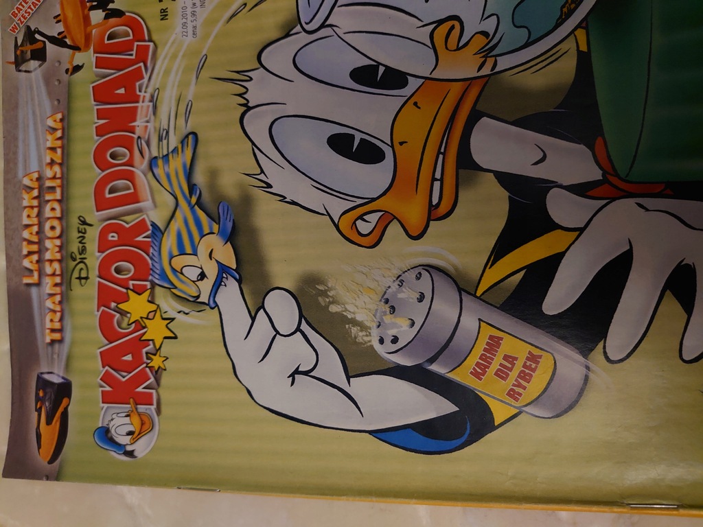 KOMIKS KACZOR DONALD NUMER 38/2010 - 8867757304 - oficjalne archiwum Allegro