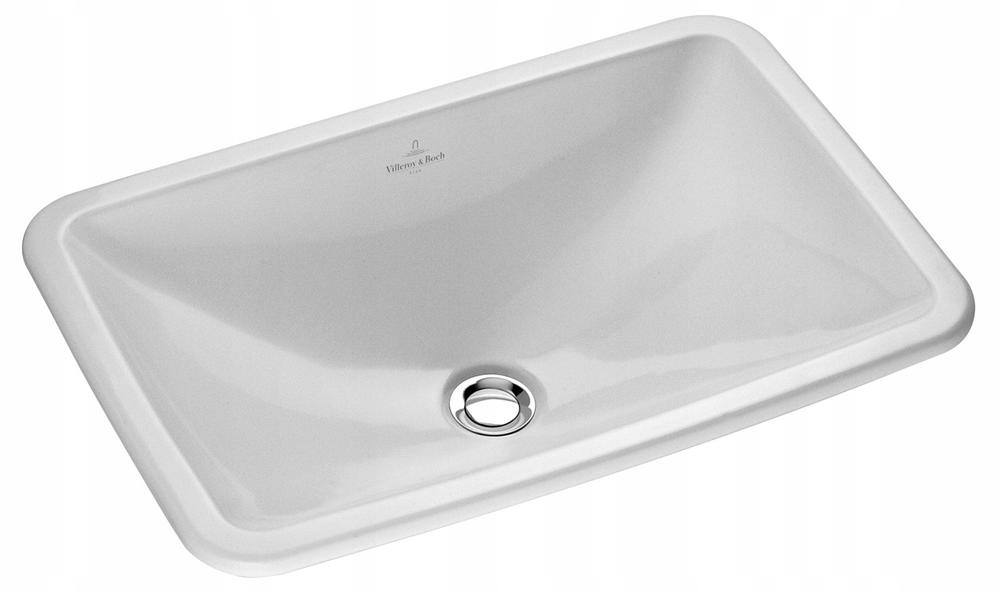 Villeroy Loop umywalka wpuszczana w blat 51 x 34 - 9838795949 ...