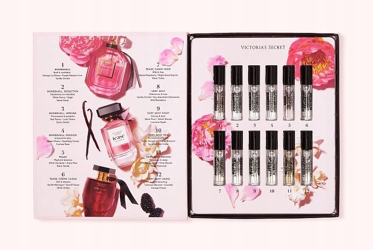 Zestaw próbki edp Victoria's Secret 12 x 2,66ml - 12660619514 - oficjalne archiwum Allegro