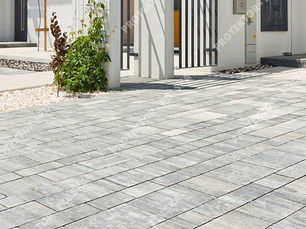 PROMENADA Bruk-Bet kostka brukowa tarasowa beton - 13306636553 - oficjalne archiwum Allegro