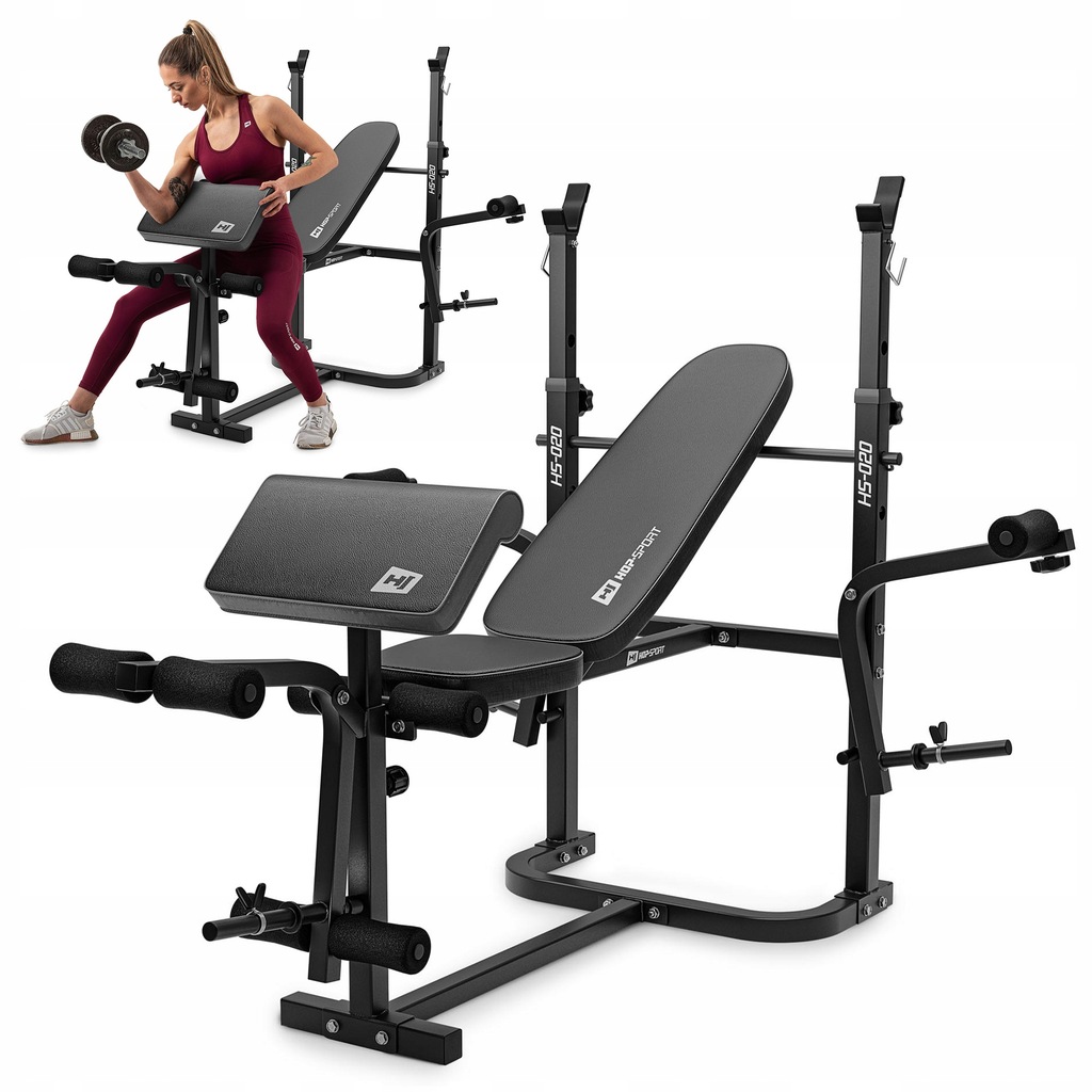 Ławka treningowa z modlitewnikiem regulowana - 11813342509 - oficjalne archiwum Allegro