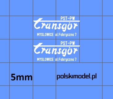 KALKOMANIA STAR KAMAZ TRANSGÓR MYSŁOWICE 1/43 - 12156489581 - oficjalne ...