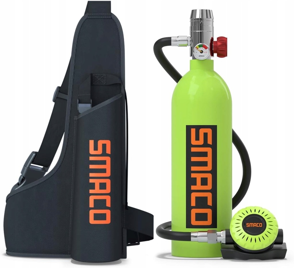 SMACO BUTLA DO NURKOWANIA 1L ZIELONA STOP STALI LOTNICZEJ - 14414589476 ...